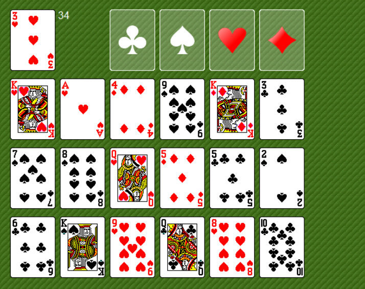 Vague（曖昧）: PySol Fan Club ～ ソリティア遊び方